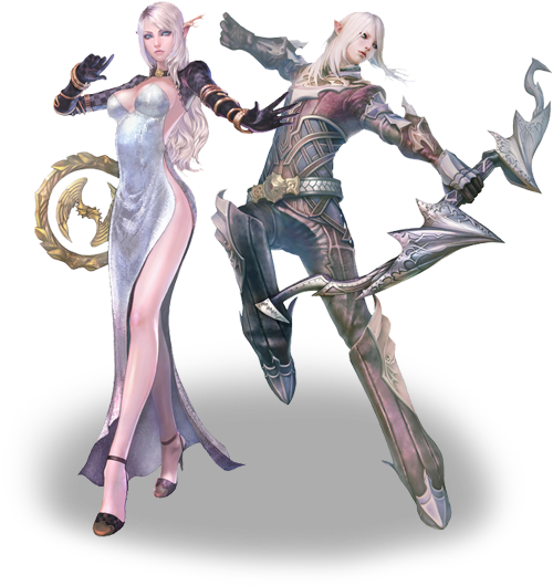 Light Elves - Tera High Elf Female Robes (576x564), Png Download