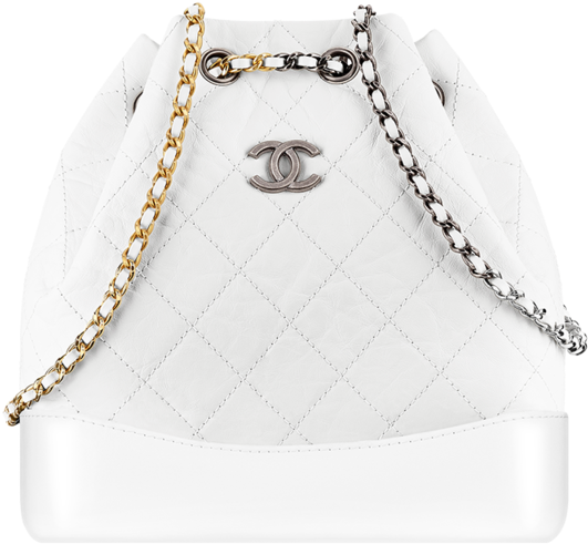 Download Chanel S Gabrielle-sheet - Chanel Gabrielle Purse White ...