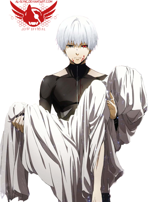 Clipart Transparent Library Ken And Render By Al Slync - Ken Kaneki ...