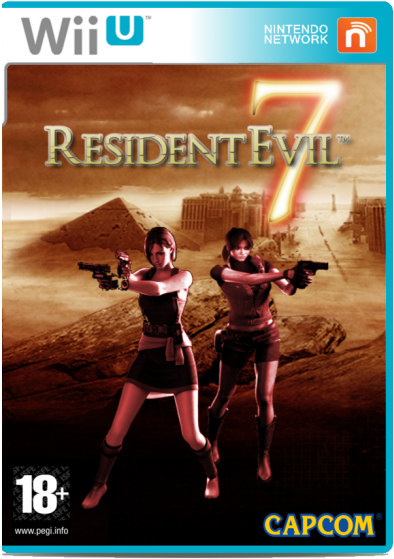 Resident Evil 7 Box Cover - Resident Evil 7 Wii U (452x600), Png Download