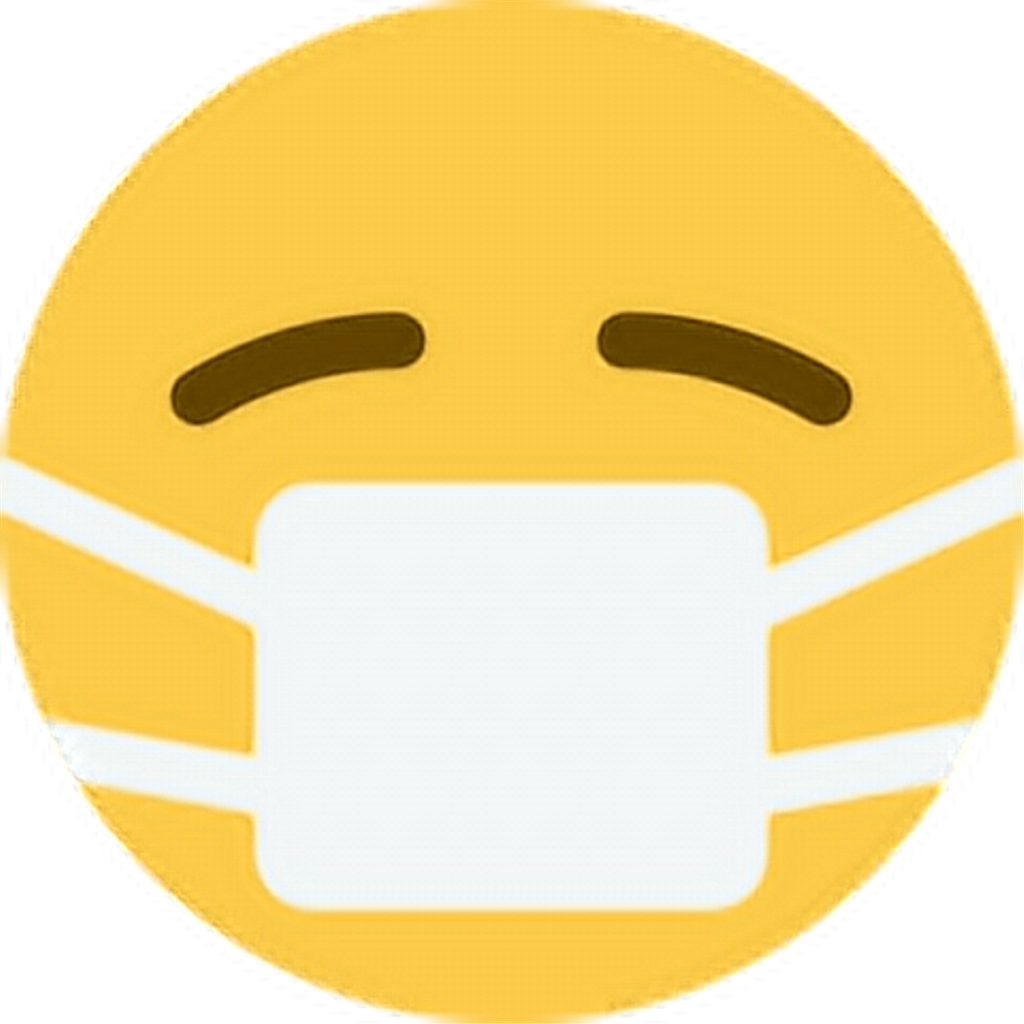 Download Sick Mask Emoji Emoticon Face Expression Feeling Twitte ...