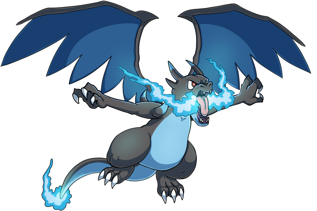 A Transparent Mega Charizard X, For All Your Transparent - Mega ...