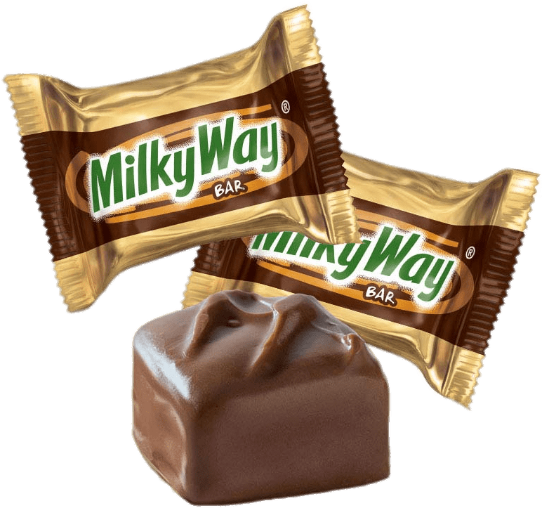Chocolate Treats - Milky Way Chocolate Mini (1000x1000), Png Download