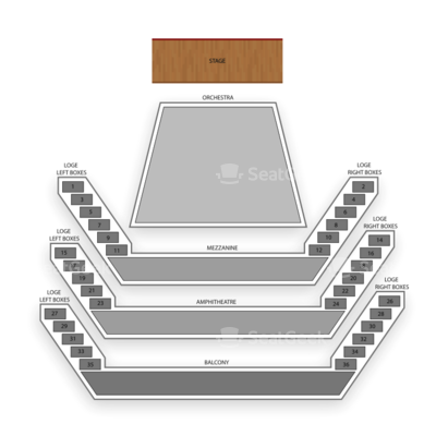 National Arts Centre Seating Chart Pinocchio - Necklace (400x400), Png ...
