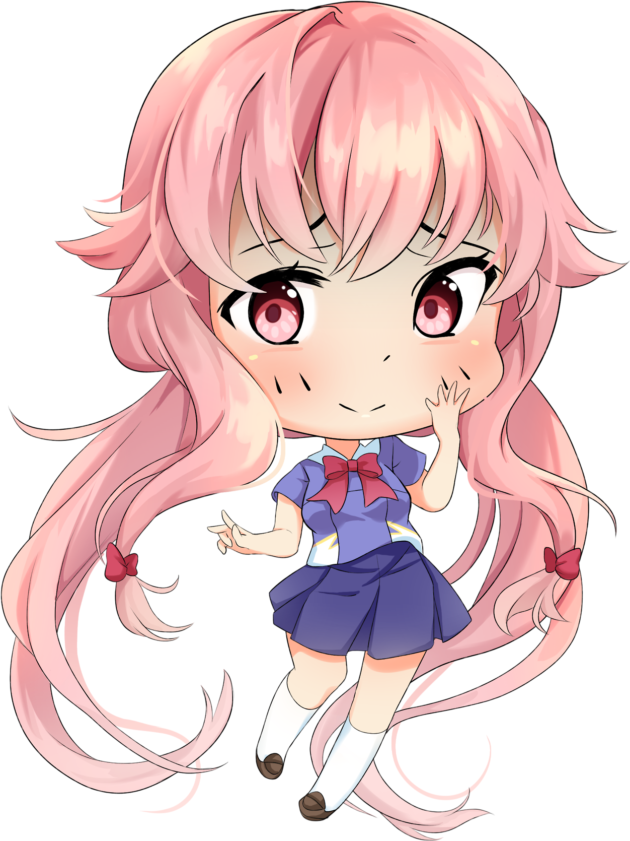 Yuno Chibi Fanart (1280x1705), Png Download