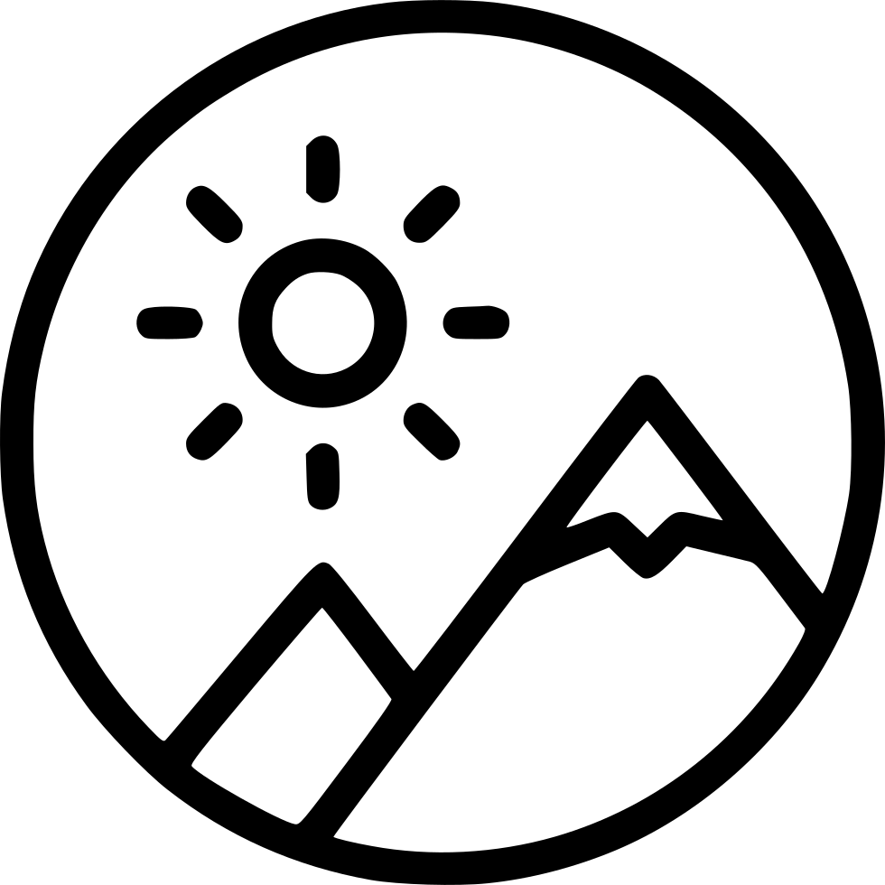 Media Image Photo Mountains Nature Comments - Ecosystem Icon (980x980 ...