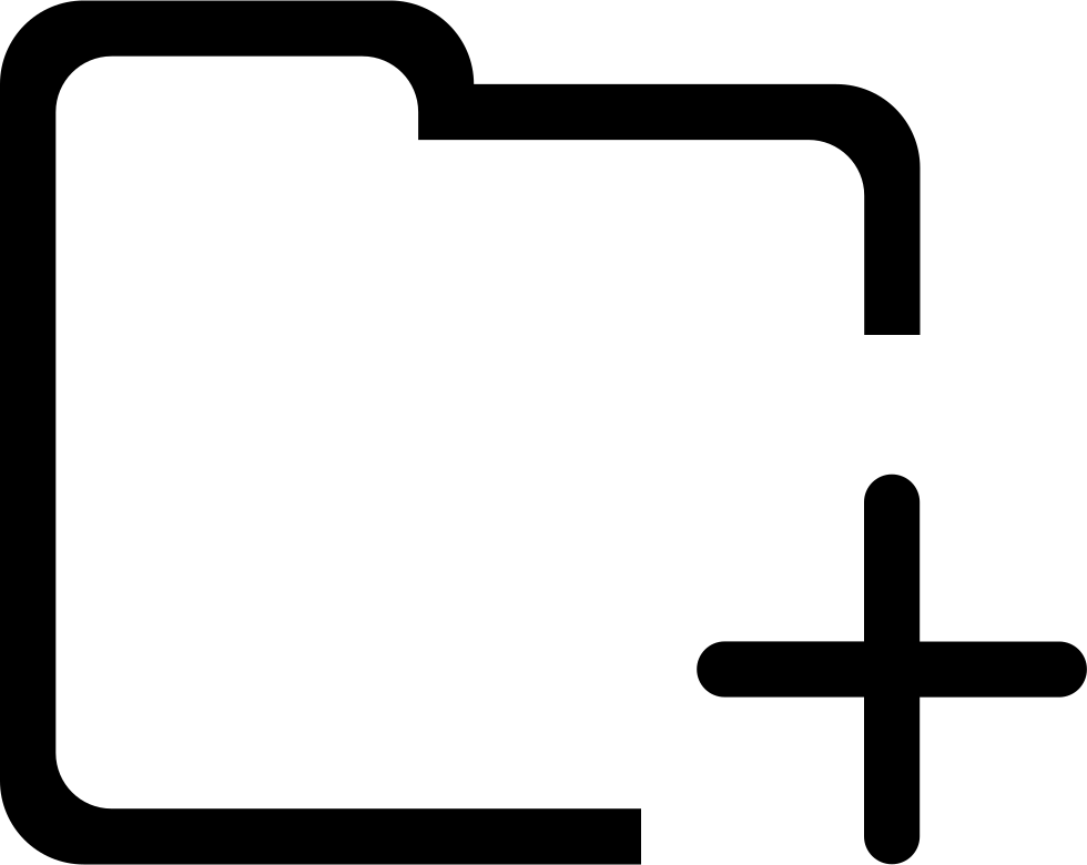 Download Icon New Folder - New Folder Icon Png | Transparent PNG ...