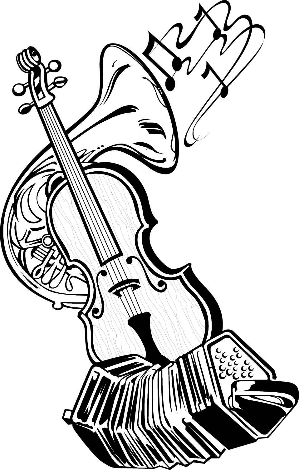 Musical Instruments Drawing At Getdrawings - Musical Instruments ...