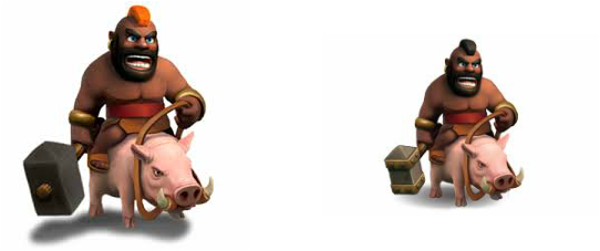 Picture - Hog Rider Level Max (542x227), Png Download