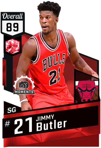 Jimmy Butler Ruby Card - Nba 2k18 Artis Gilmore (325x475), Png Download