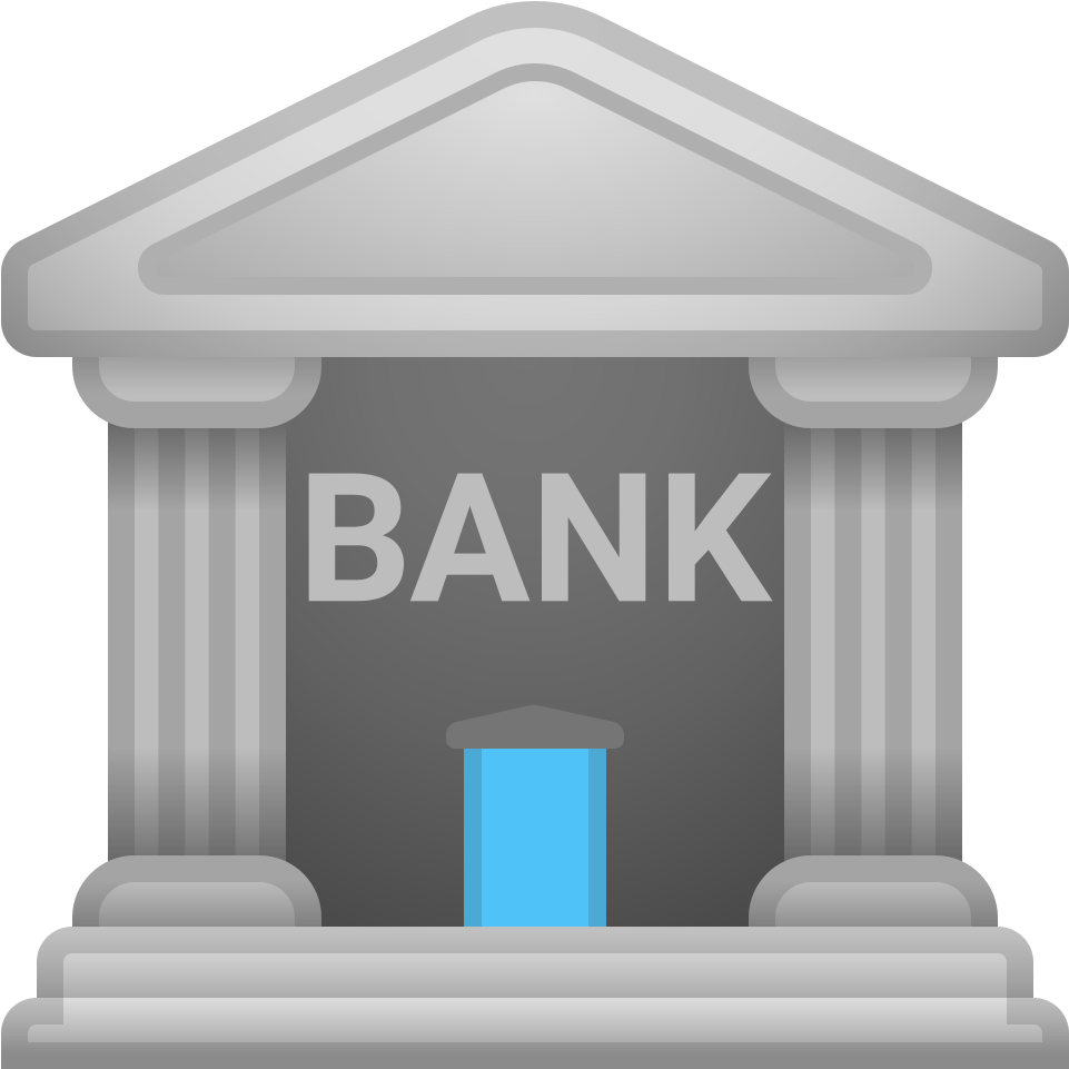 Bank Icon - Emoji Banque (1024x1024), Png Download