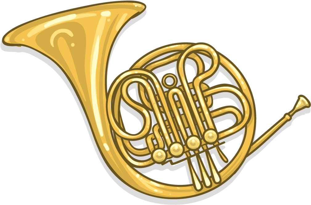 Download French Horn - Mellophone | Transparent PNG Download | SeekPNG