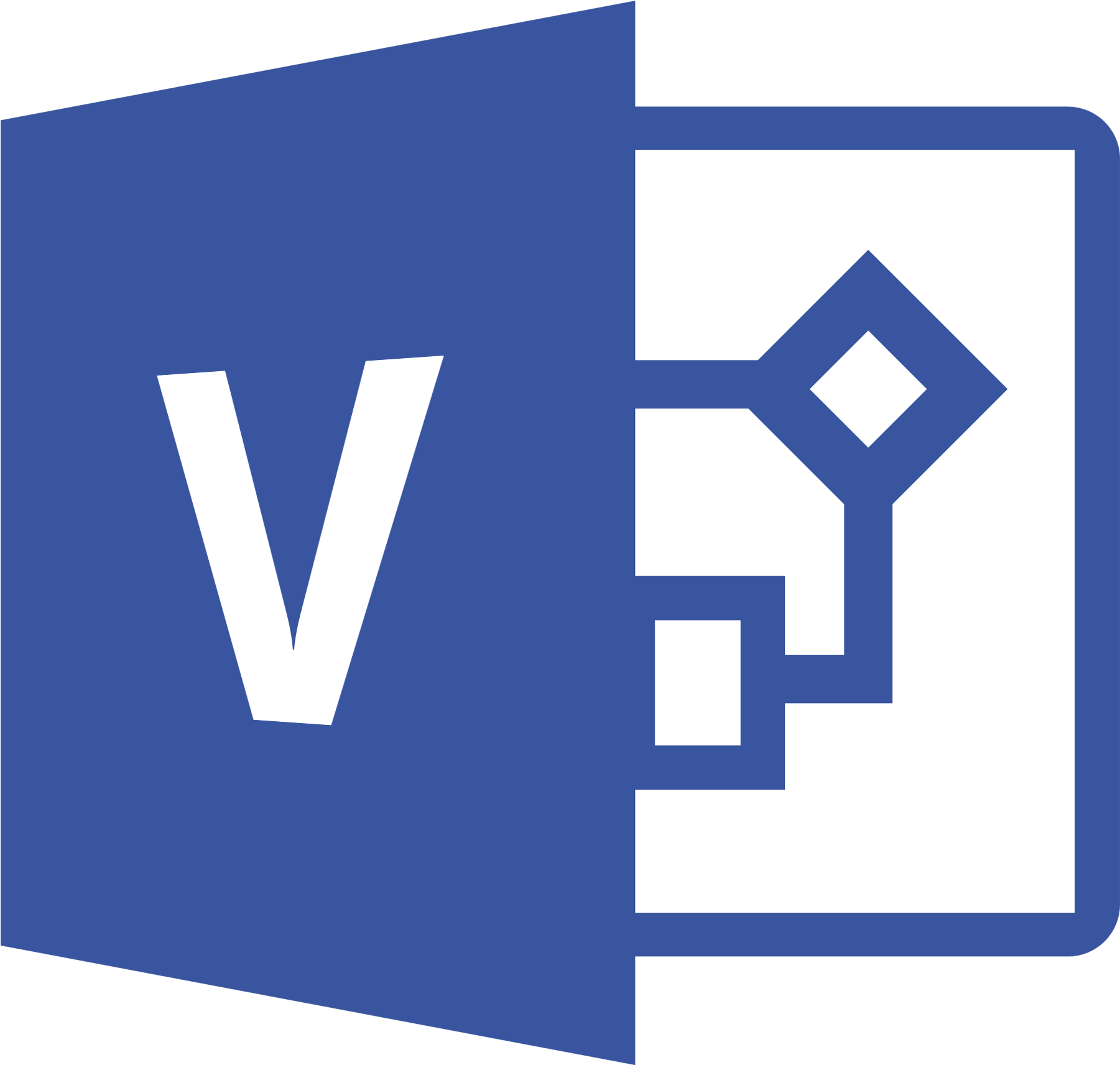 Download Microsoft Visio Logo | Transparent PNG Download | SeekPNG