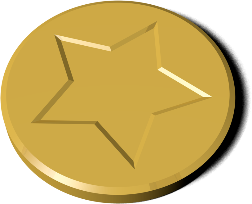 Download Super Mario Coins Png - Super Mario 64 Coin | Transparent PNG ...