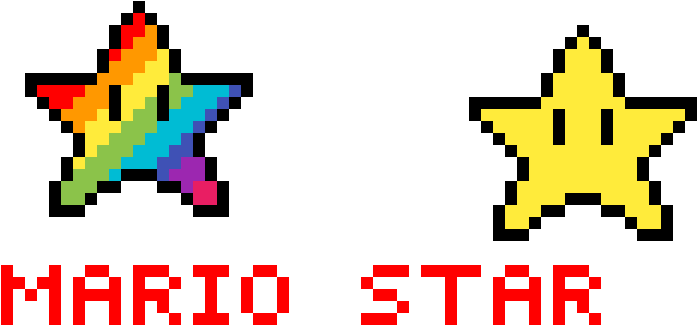 Colors Download Settings - Minecraft Mario Star (1200x1200), Png Download