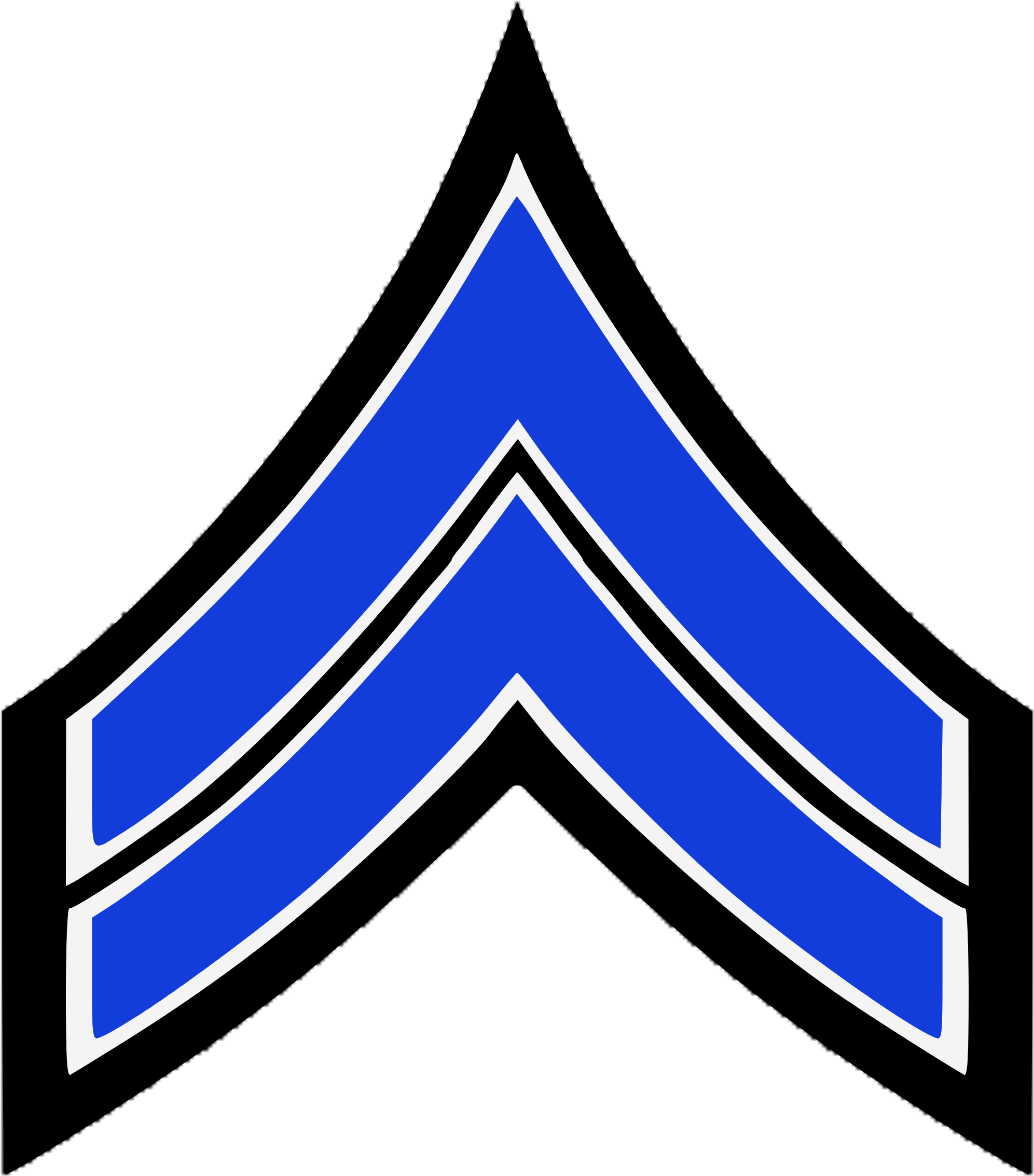 Blue Chevron Png Png Free Download - Sergeant Stripes (2000x2274), Png ...