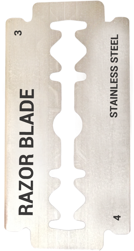Download Razor Blade Png Transparent Image - Personna Prep Blade ...
