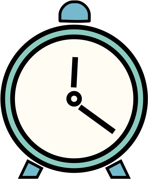 Download Clock Cartoon Clip Art - Cartoon Clock With Transparent ...