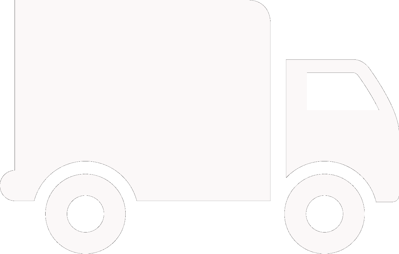 Menu Icon Original - Delivery Truck White Icon (1366x872), Png Download