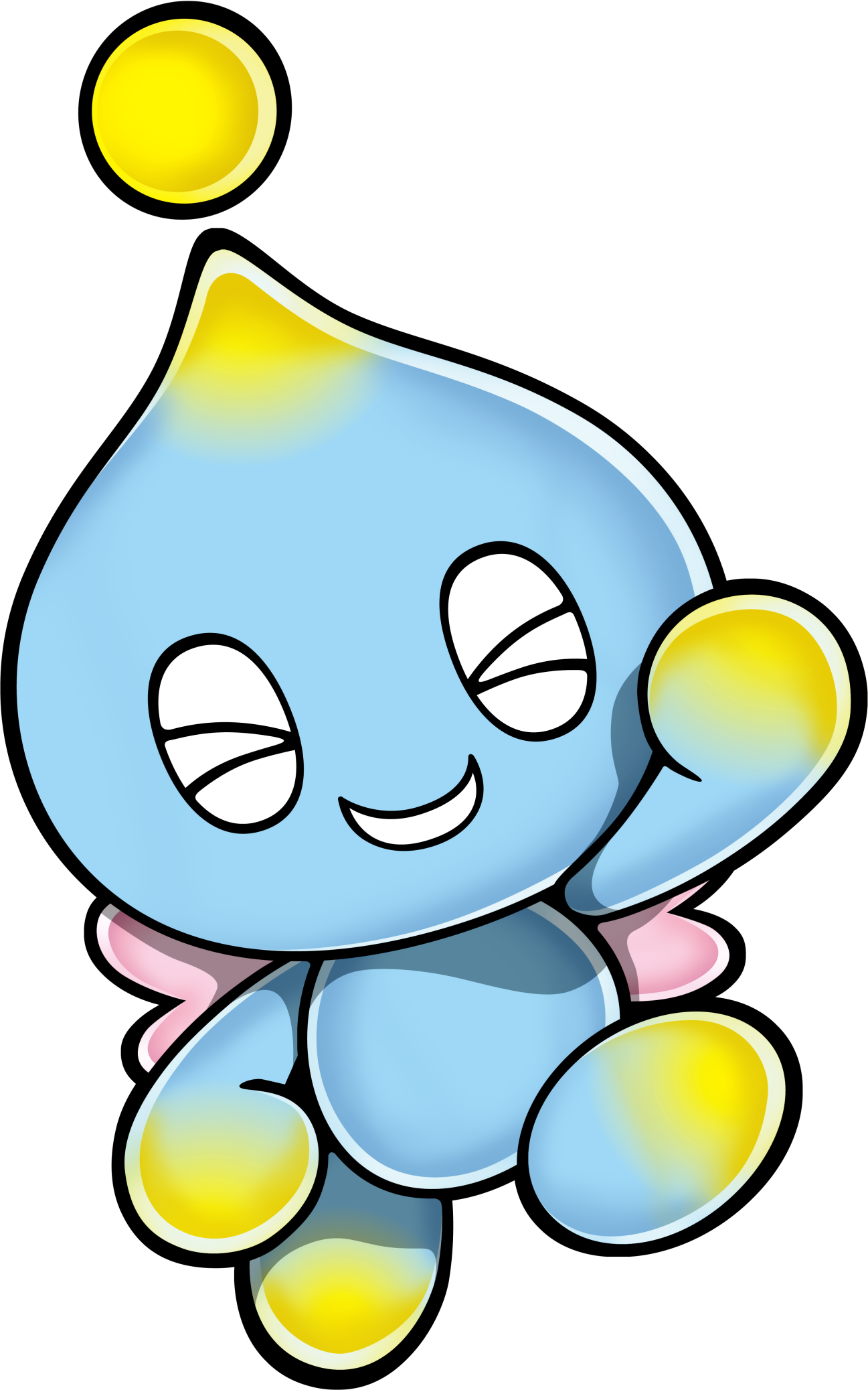 Chao Sonic Png (1297x2075), Png Download