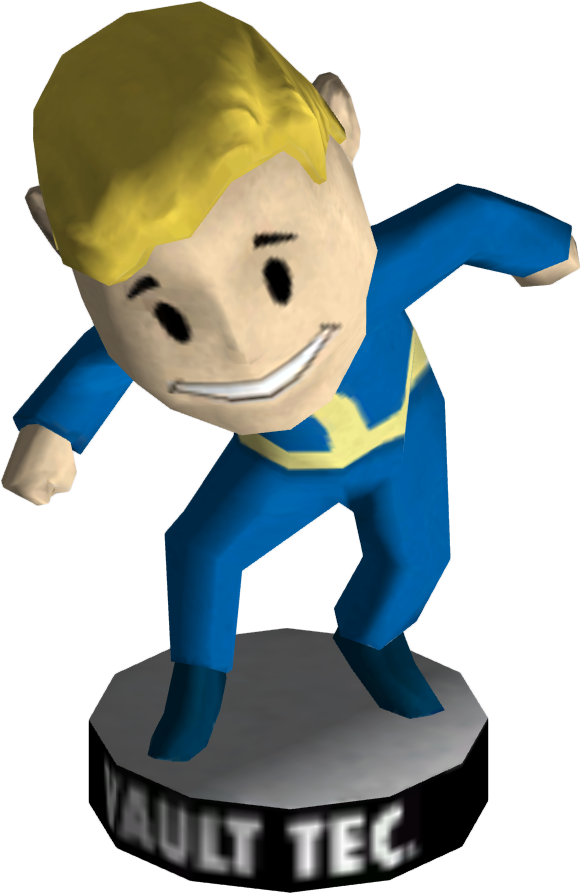 Fallout Wiki - Fallout Bobblehead Png (700x1000), Png Download