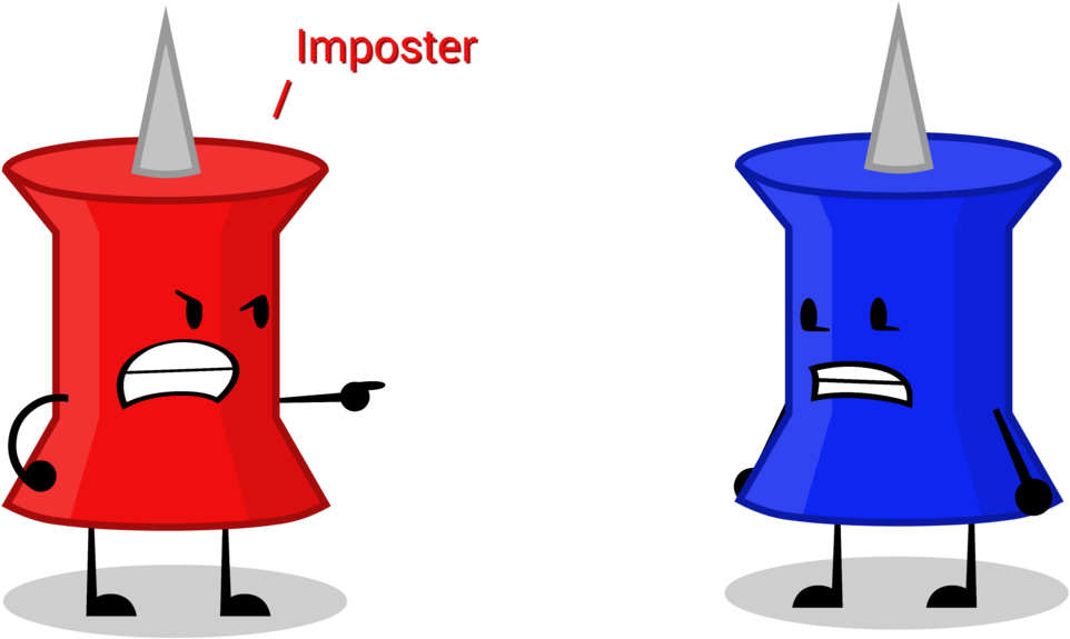 If Meet By Object Reater On Deviantart - Bfdi Pin And Tack (1024x615 ...