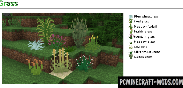 Plant Mega Pack Mod For Minecraft - Minecraft (600x300), Png Download