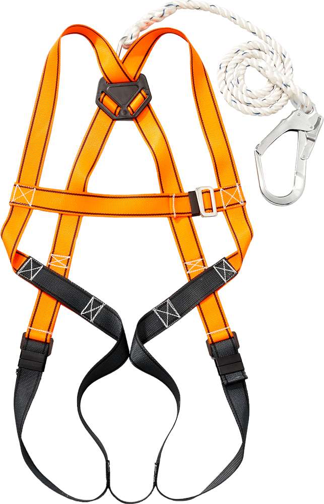 Safety Belt Png Picture - Safety Harness Png (643x1000), Png Download