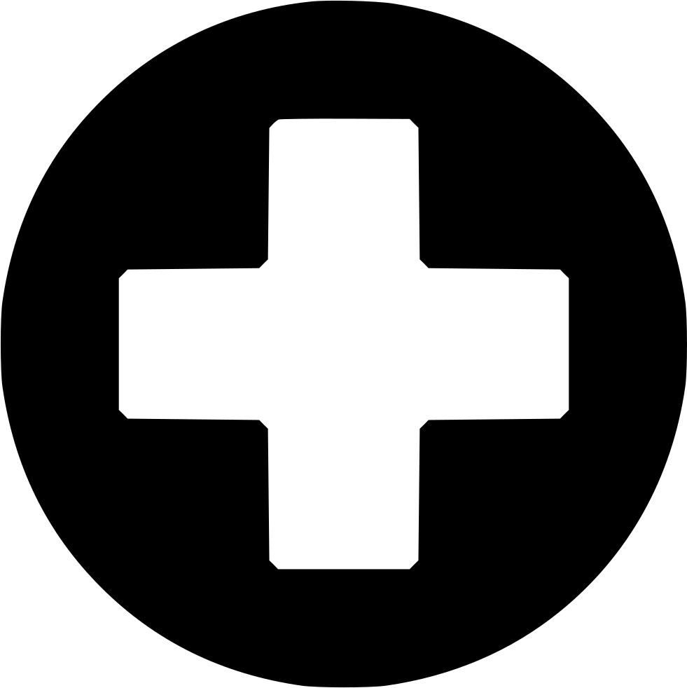 Medical Icon - - Plus Sign Circle Png (981x982), Png Download