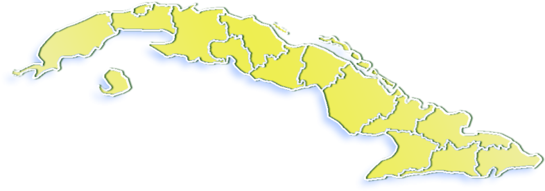 Cuba Provinces-map - Map (800x306), Png Download