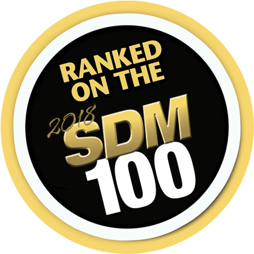 Sdm Badge Sdm100 2018 - Circle (1000x1000), Png Download