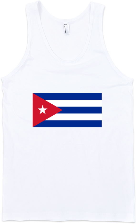 Cuba Fine Jersey Tank Top Unisex By Itee - Girl Shirt Transparent ...