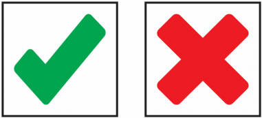 Download Cross Tick Png - Cross And Tick Png | Transparent PNG Download ...