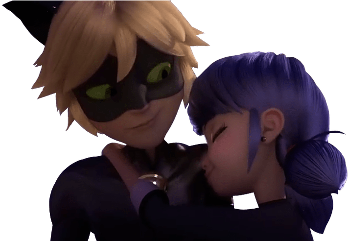 Marichat Miraculous Miraculousladybug Marinette Catnoir - Ladybug And ...