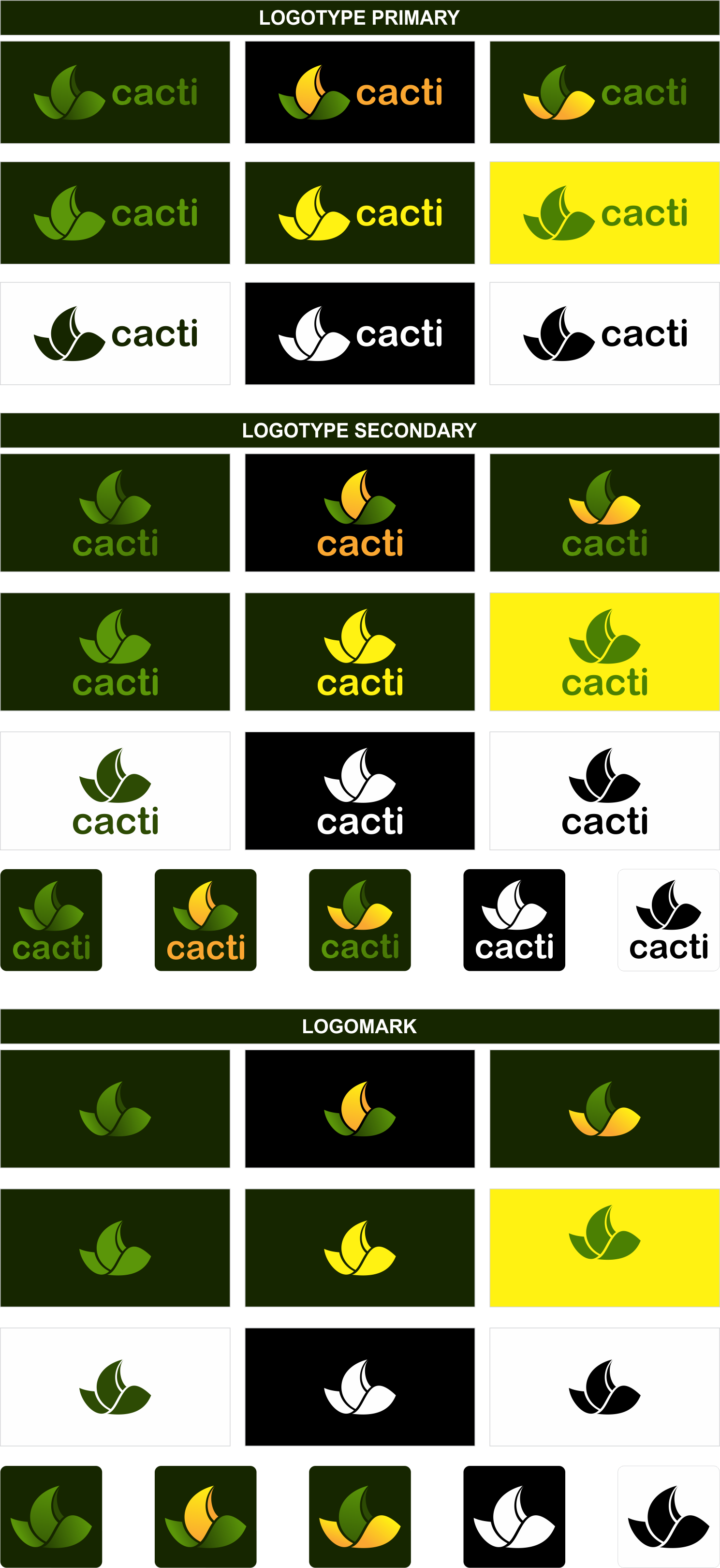 Cacti Logo - Portable Network Graphics (1489x3240), Png Download