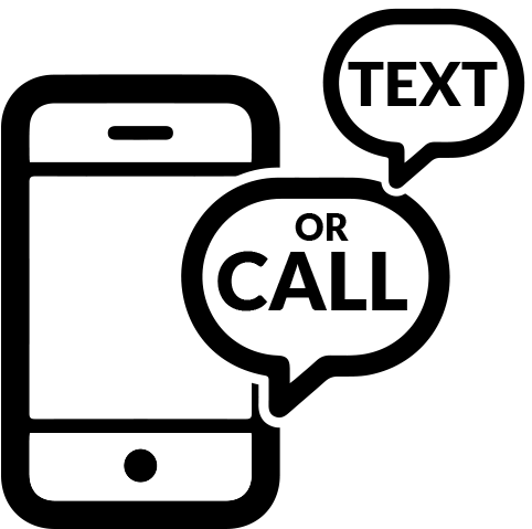 Download Phone Icon - Call Or Text Icon | Transparent PNG Download ...