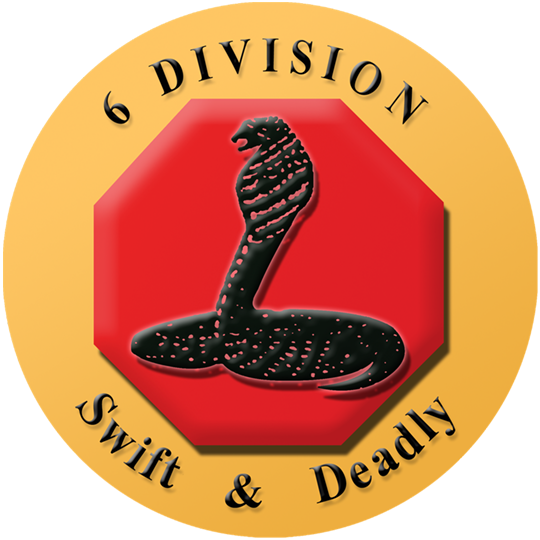 Singapore Army Logo Png - Division 6 Army Singapore (540x540), Png Download