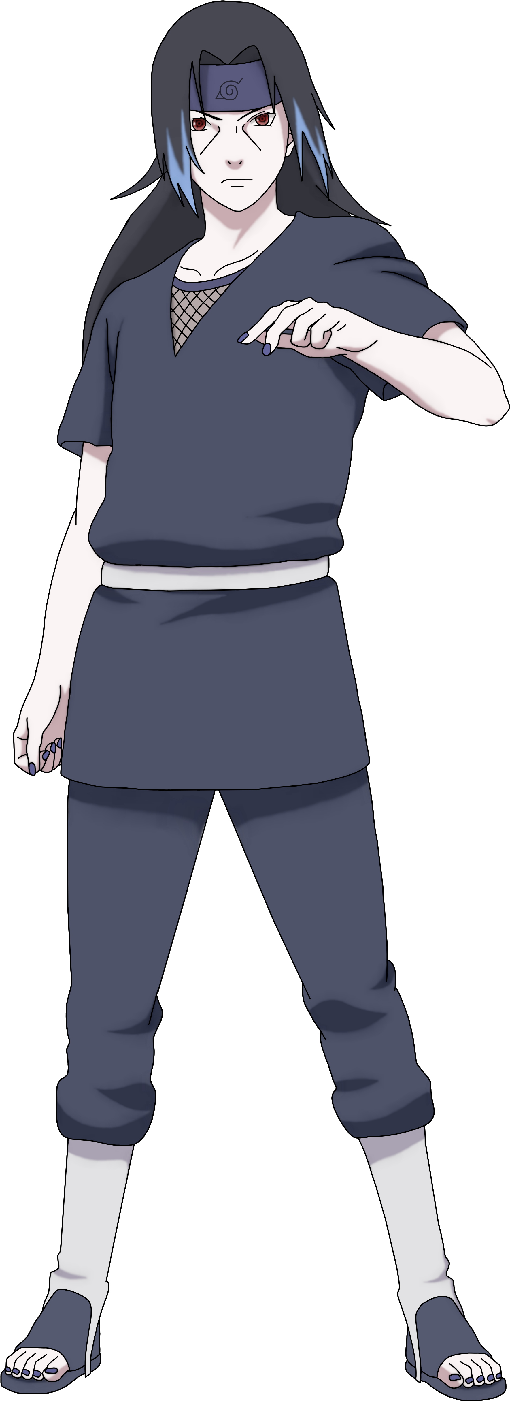 Itachi Uchiha - Itachi Without Akatsuki Cloak (3536x5000), Png Download