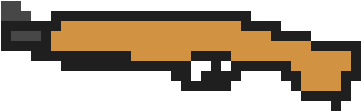Musket - Pixel Art (740x370), Png Download