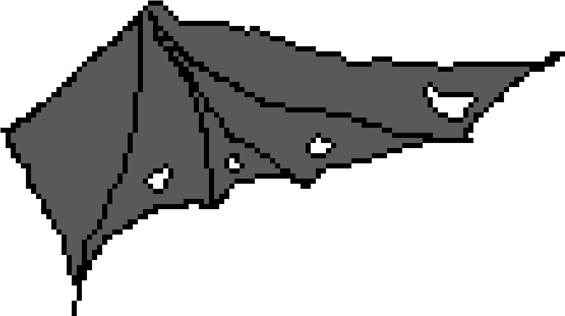Demon Wings - Devil Wings Pixel Art (1130x620), Png Download