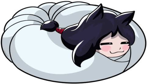 Fox Loaf - Cartoon (500x295), Png Download