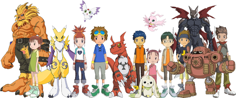 Download Digimon Tamers Characters - Digimon Tamers Png | Transparent ...