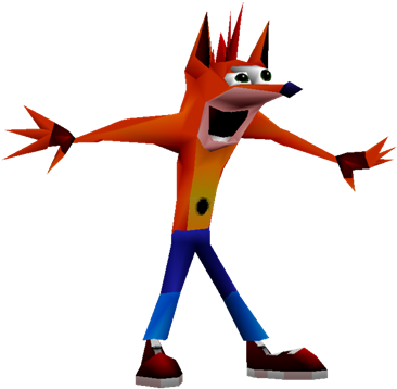 Crash - Crash Bandicoot Woah Meme (420x420), Png Download