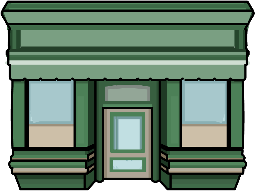 General Store Front Furniture Icon Id 985 - Storefront Png (876x660 ...