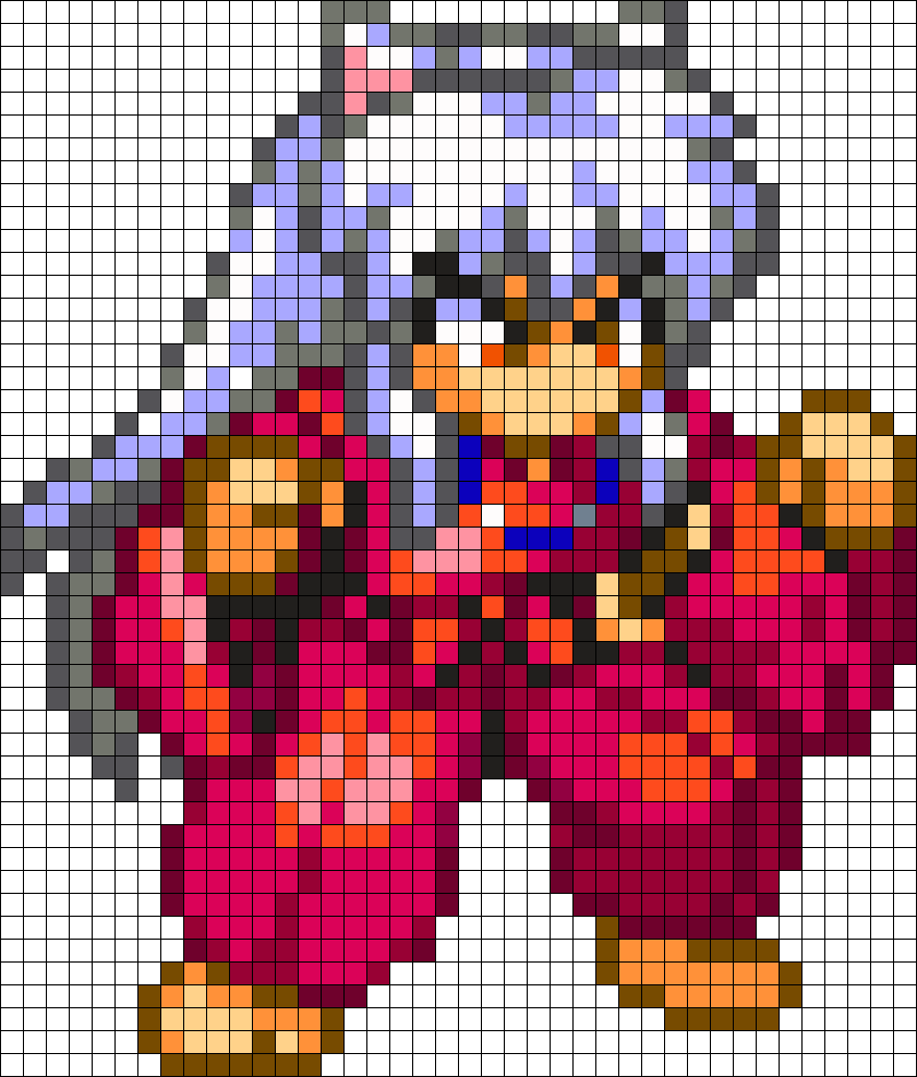 Inuyasha Perler Bead Pattern / Bead Sprite - Leeuwarden (841x988), Png ...