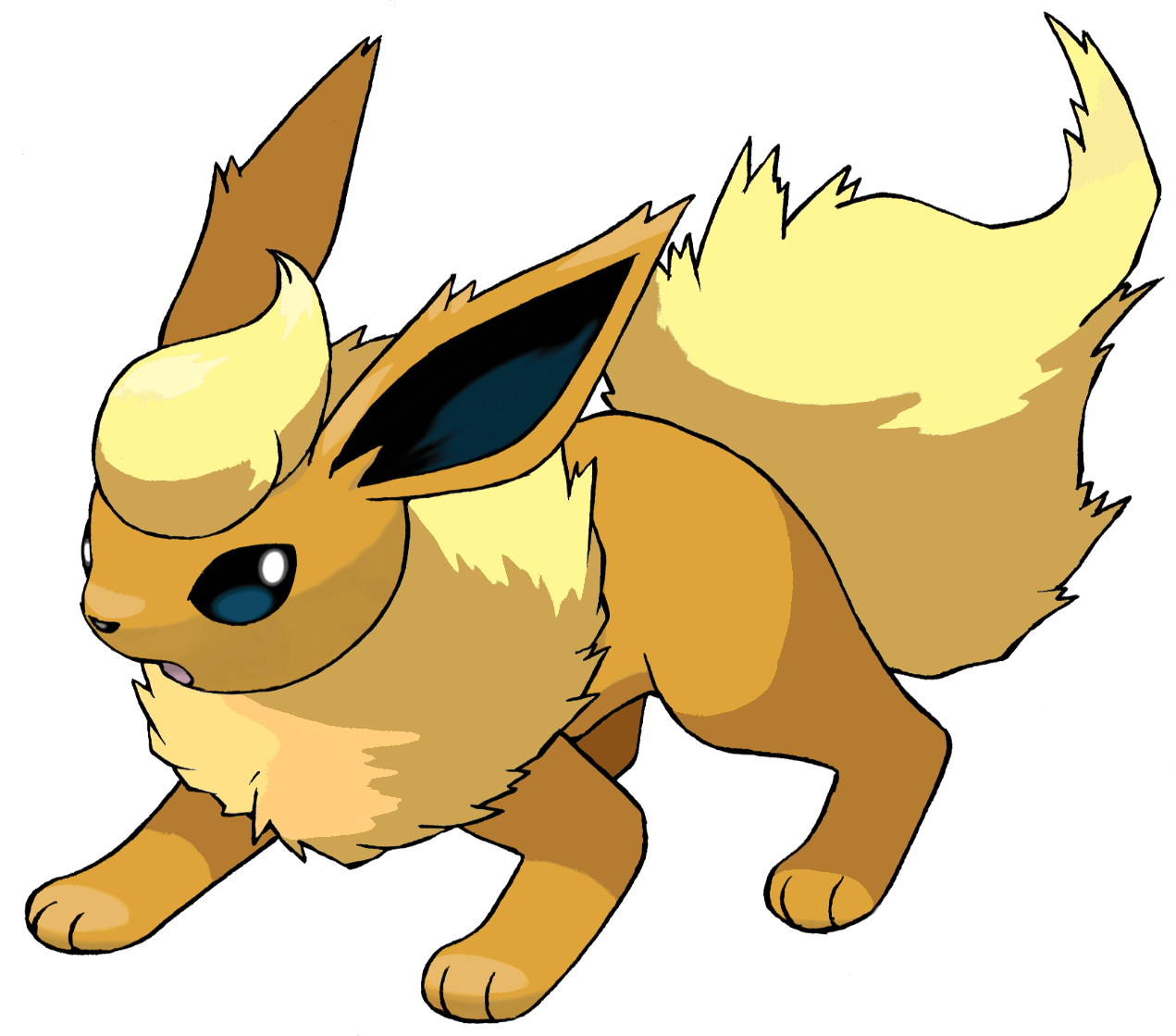 Views - Pokemon Flareon (1271x1119), Png Download