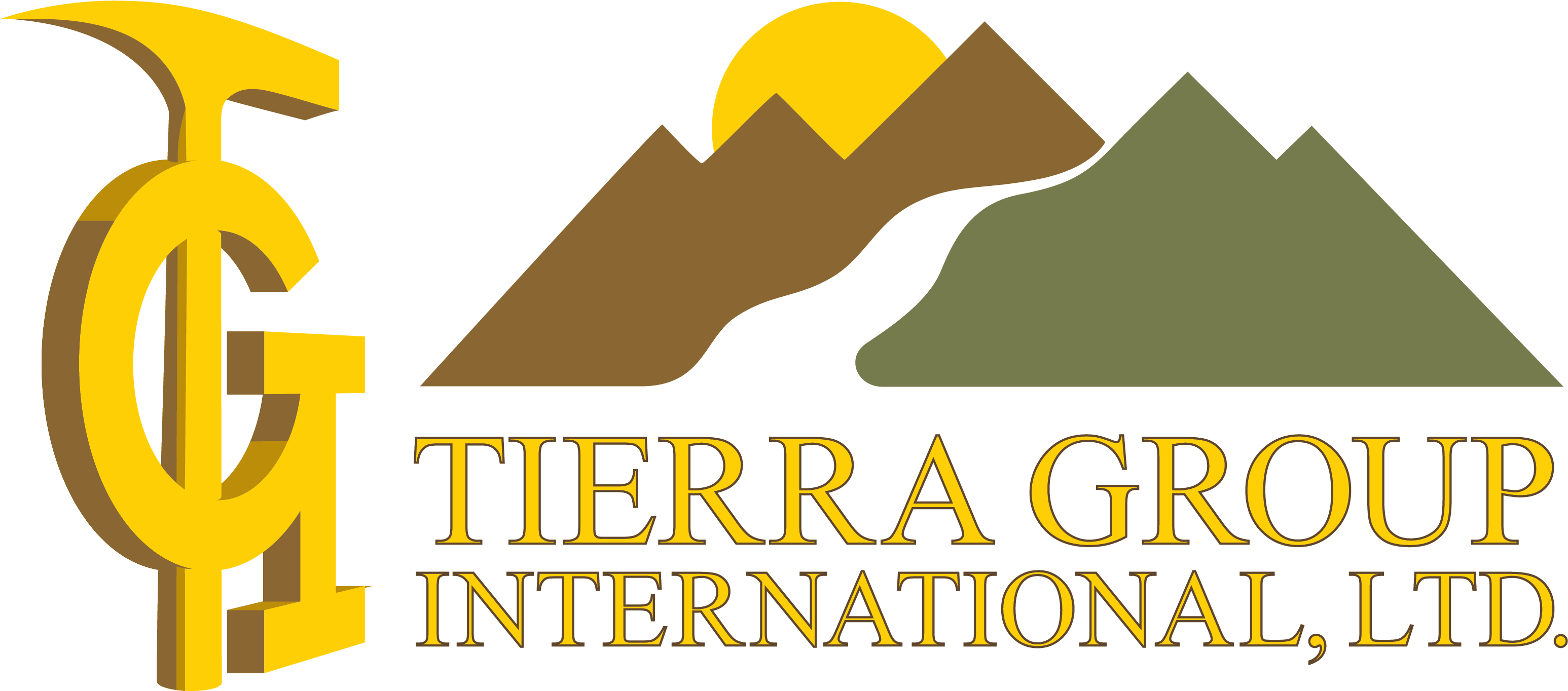 Tierra Group Logo Coated Colors - Tierra Group International (3212x1425 ...