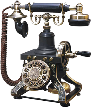 Download Old Timey Phone - Telephone Old Fashioned | Transparent PNG ...