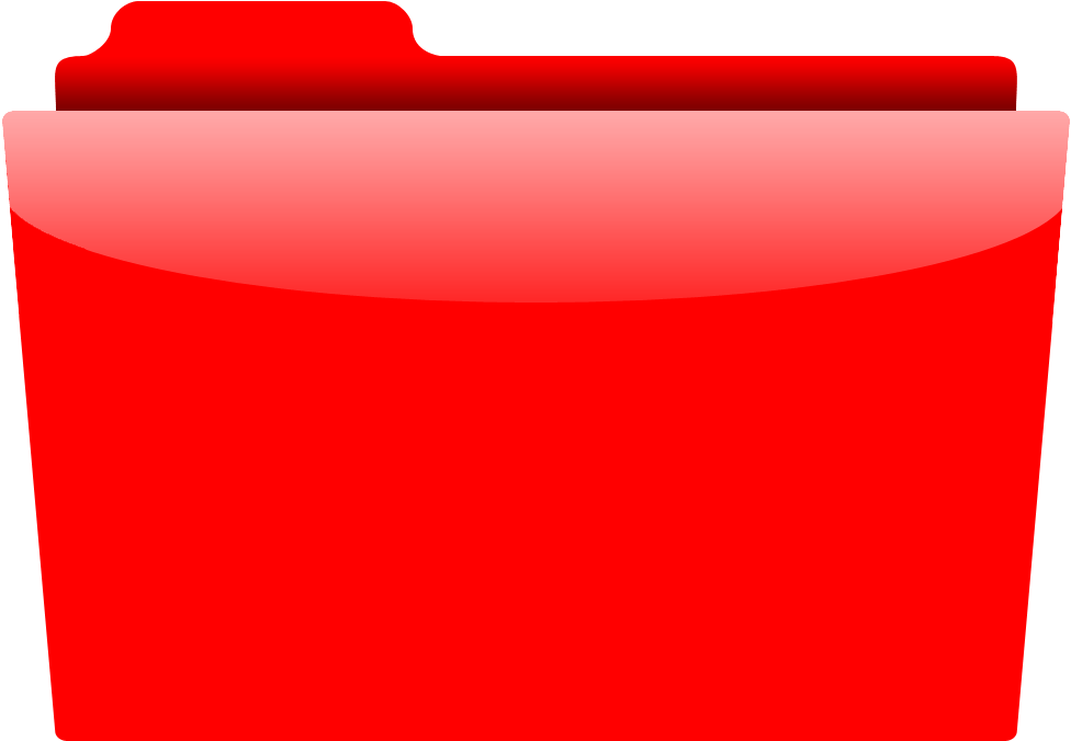 Download Red Folder - Folder Icon Template Png | Transparent PNG ...