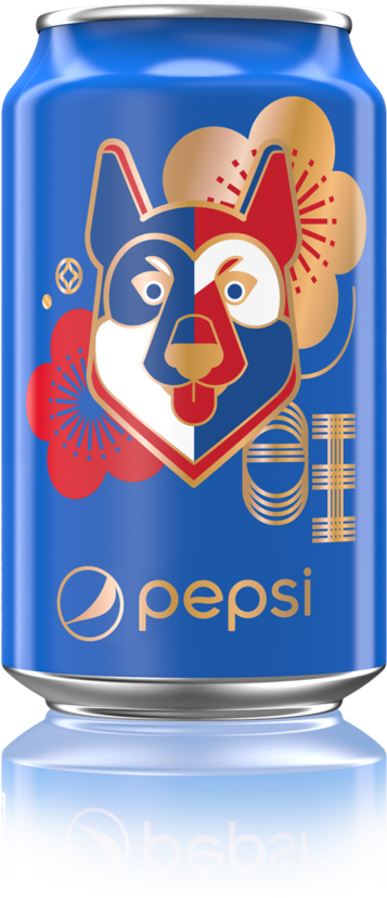 Pepsi China Dog (1000x1000), Png Download